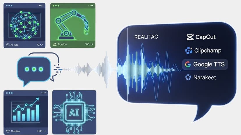 Best AI Tools to Convert Text Into Voice Over for Videos (Free & Realistic)